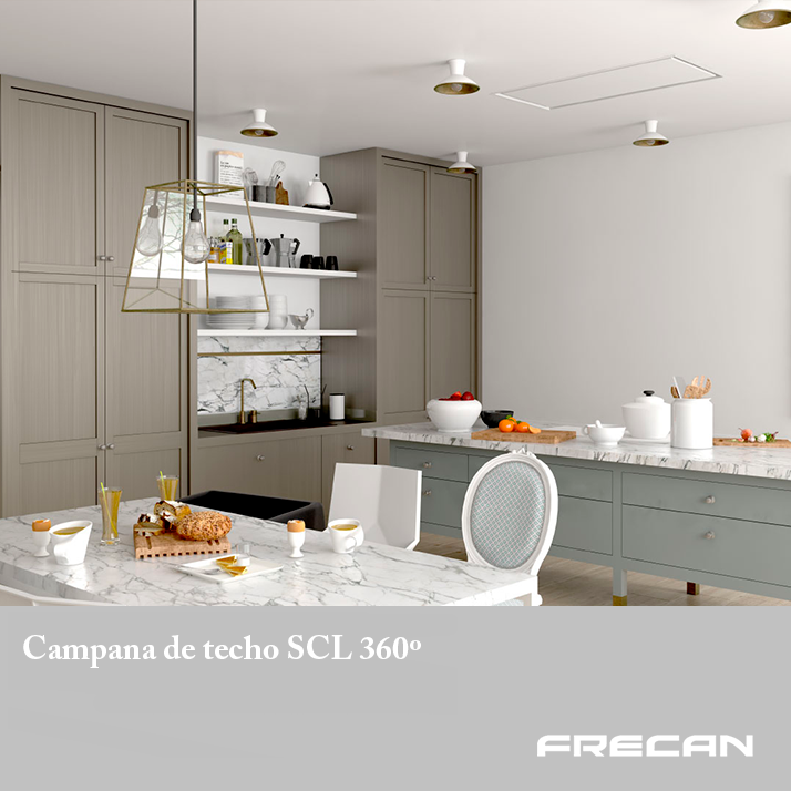 Te presentamos la nueva campana de techo SCL 360º | Campanas Frecan