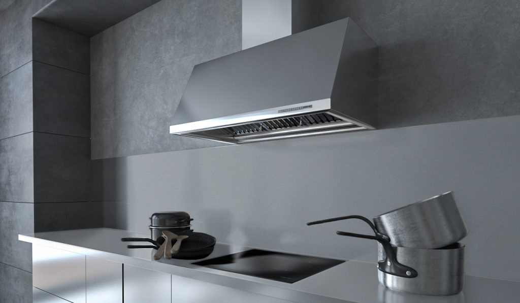 Keops professional hood with labyrinth filters - Frecan