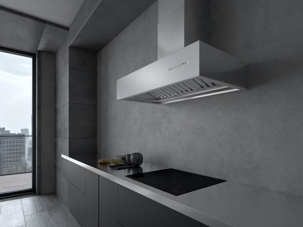 Master Frecan professional wall hood - Labyrinth filters