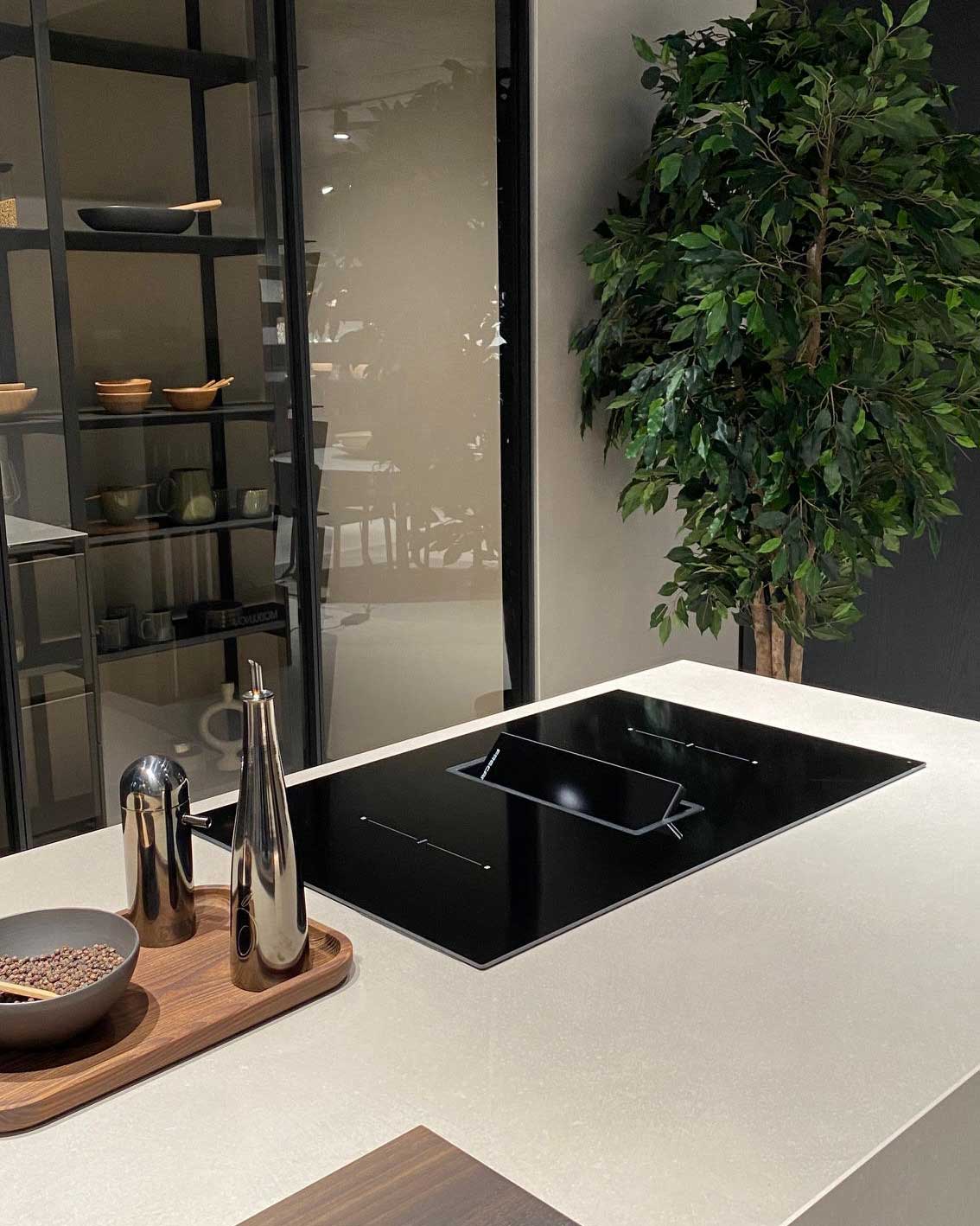 Flagship Store Paris de Florim - Campana superfície Flow