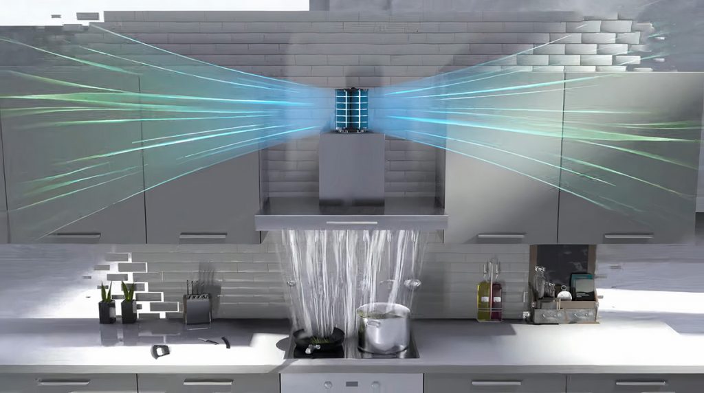 Recirculation based on plasma technology, charcoal cubes, carbon ...