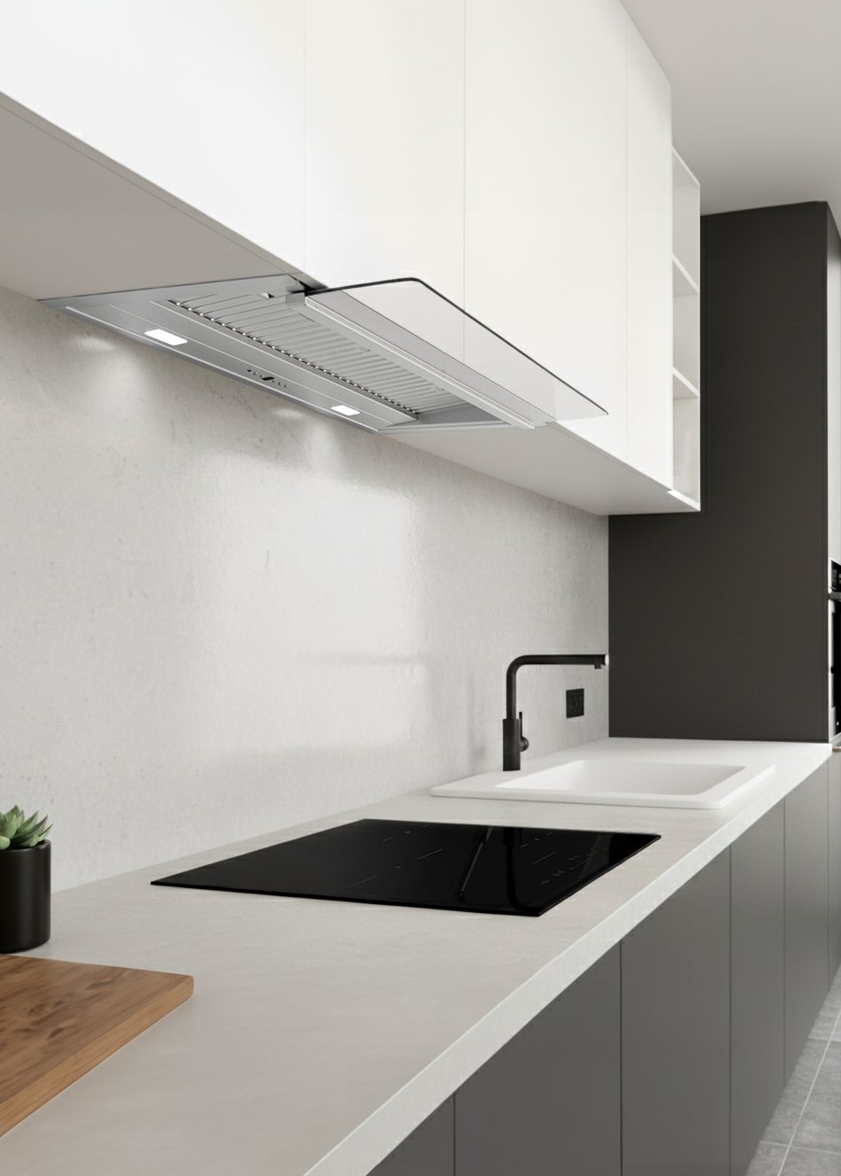 Integrated vs. decorative cooker hoods: which one is best for your ...